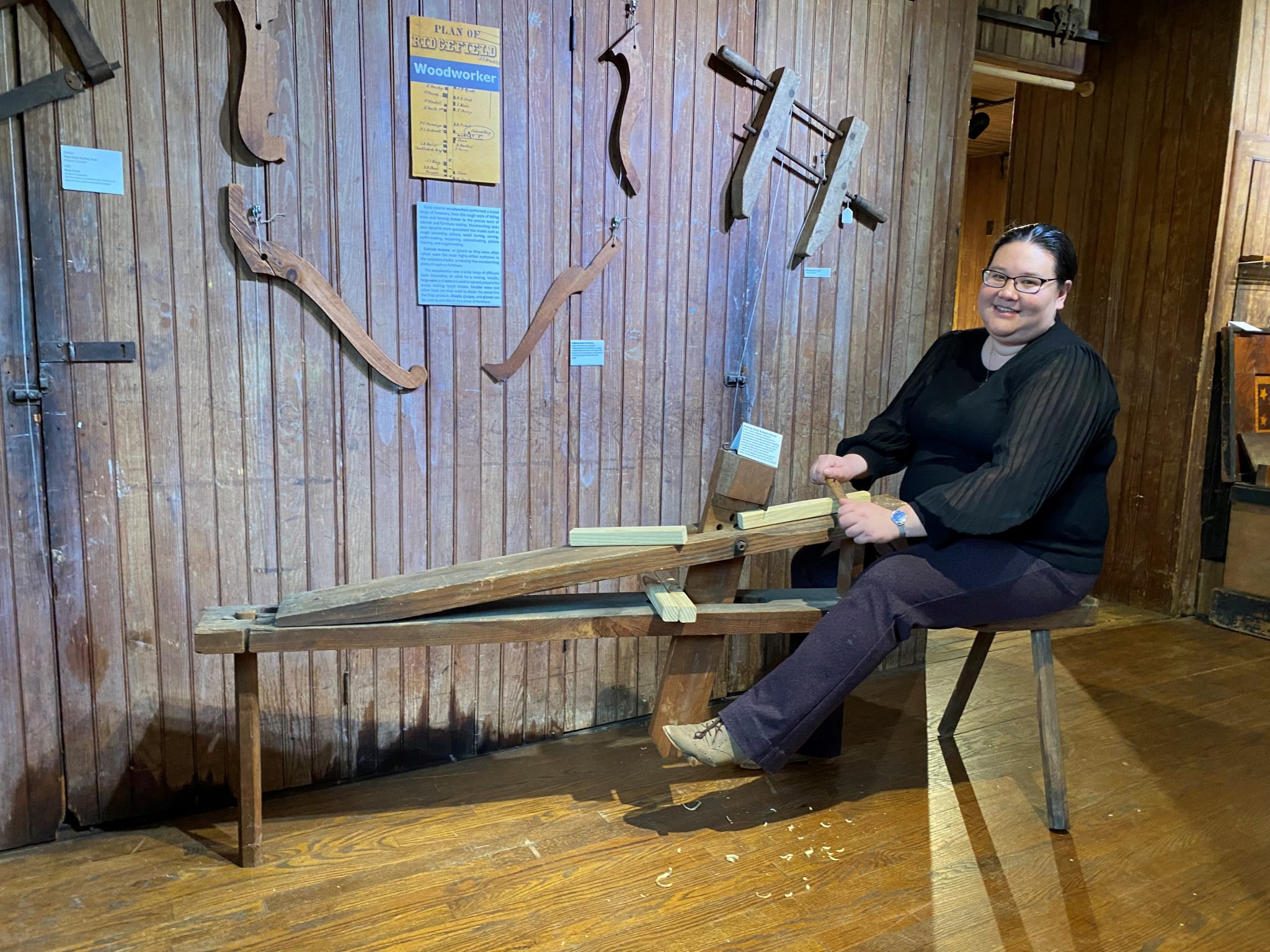 #HandsOnHistory: It Takes a Village Woodworking Demonstration this ...